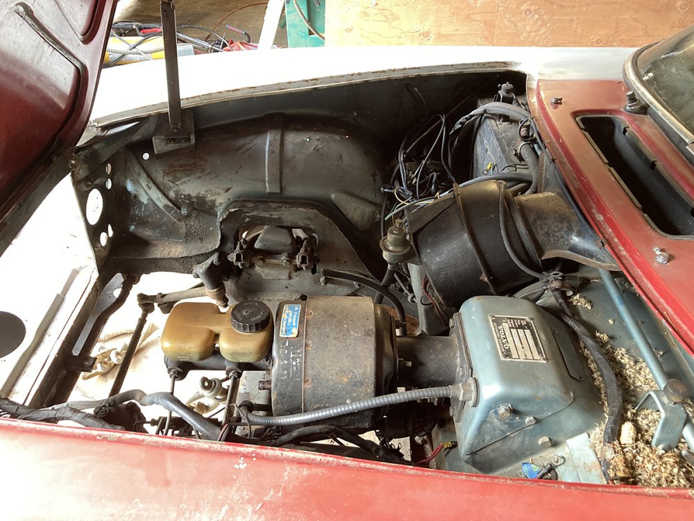 Volvo 1800E 1971 Steel blue metallic (102)