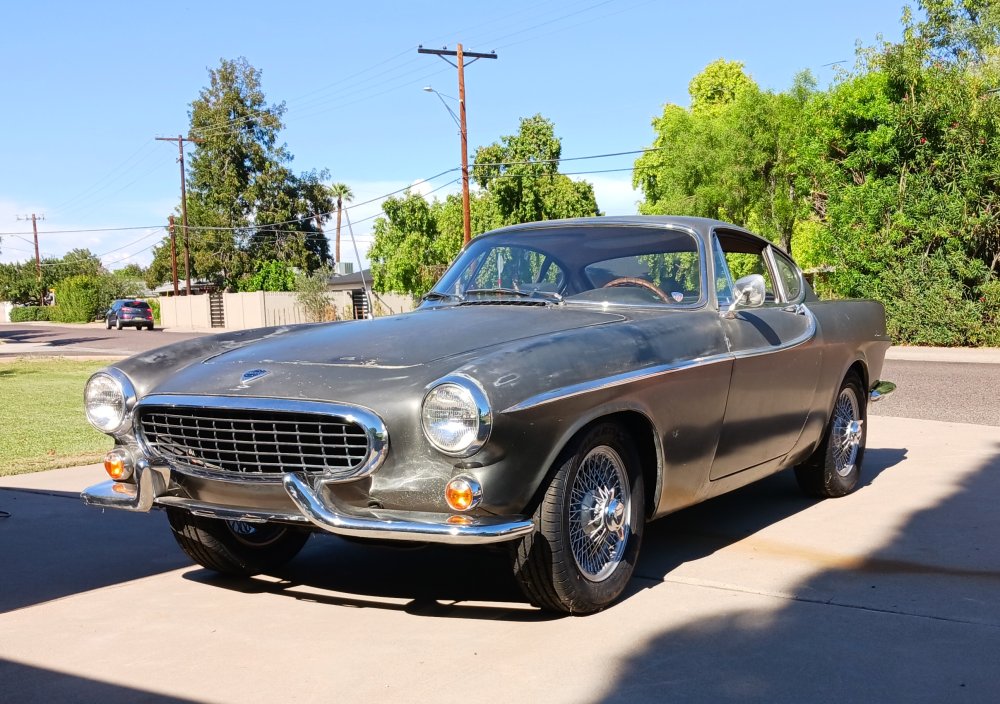 Volvo 1800S 1963 graphite grey (80)