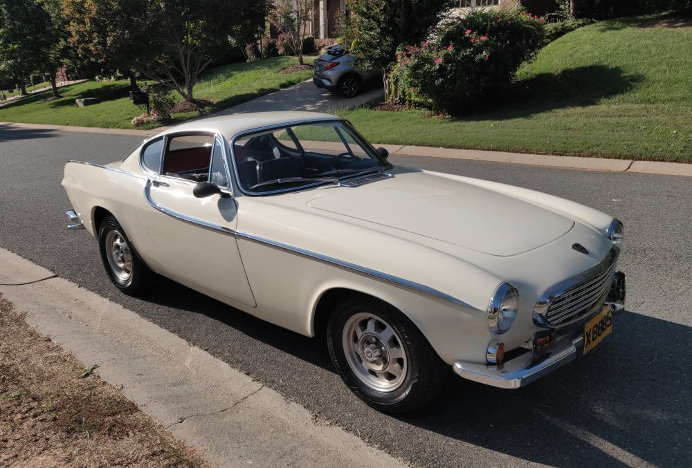 Volvo 1800S 1966 Pearl white (79)