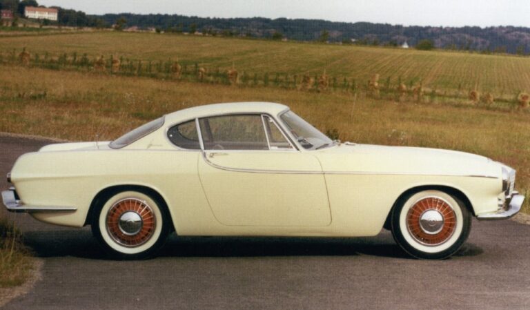 P958-X2 Frua prototype - Volvo 1800 register