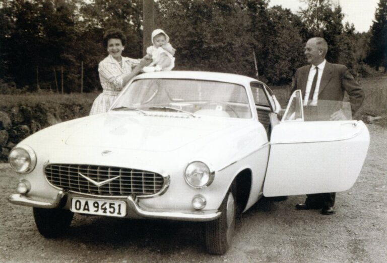 P958-X2 Frua prototype - Volvo 1800 register